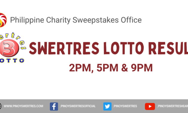 SWERTRES RESULT - PCSO 3D Swertres Result Today
