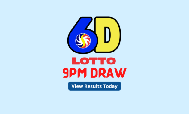 6D PCSO Lotto Results - Philippine PCSO Results