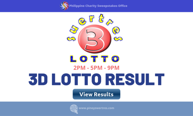 3D SWERTRES RESULT Today, April 21, 2023