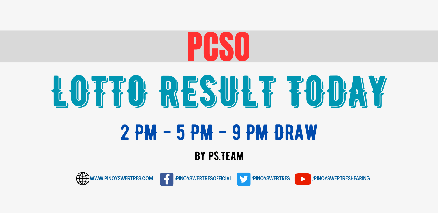 LOTTO RESULT Today Tuesday, May 9, 2023