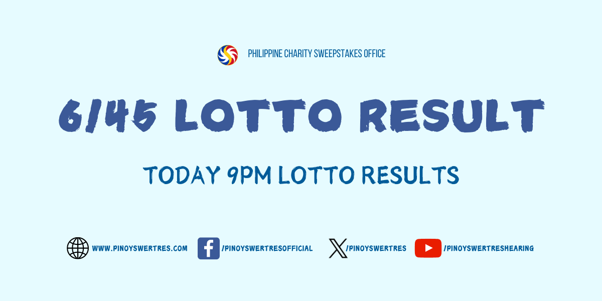 6/45 LOTTO RESULT August 11, 2025
